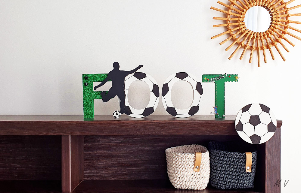 Tuto : une déco foot en bois pour un anniversaire facile - Decorez-moi.fr